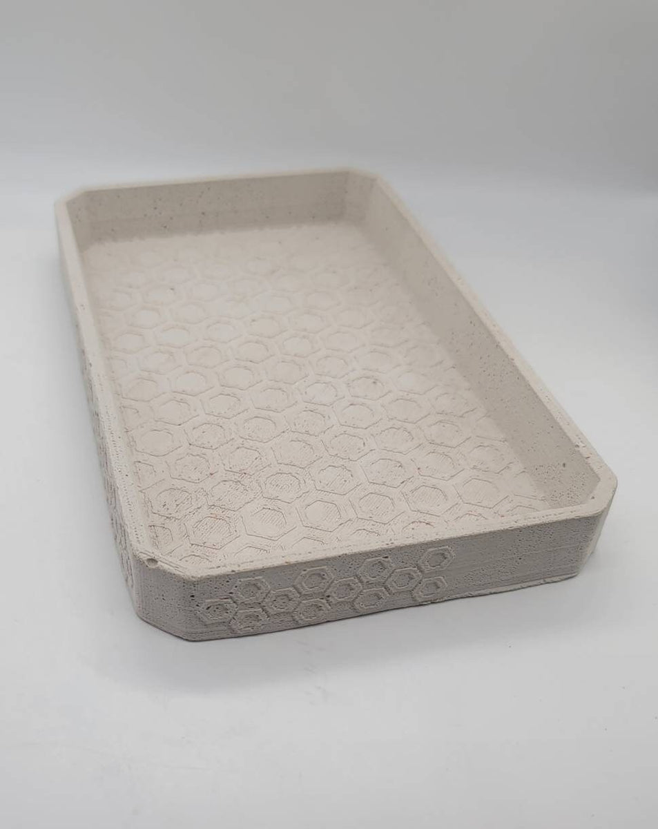 Concrete Tray, Catchall Tray, Key Tray, Bathroom Tray, Concrete Jewelr ...
